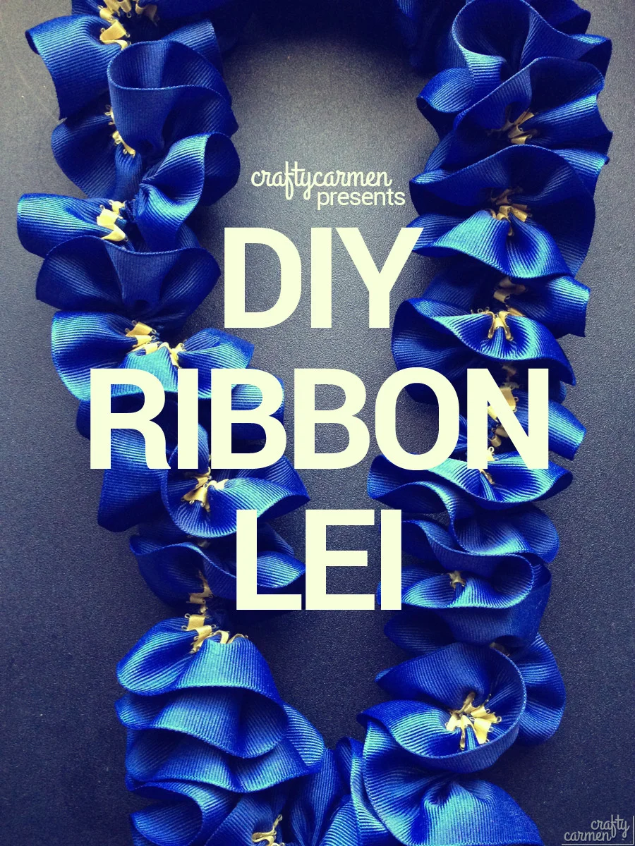 Getting Lei'd on Graduation Day — craftycarmen